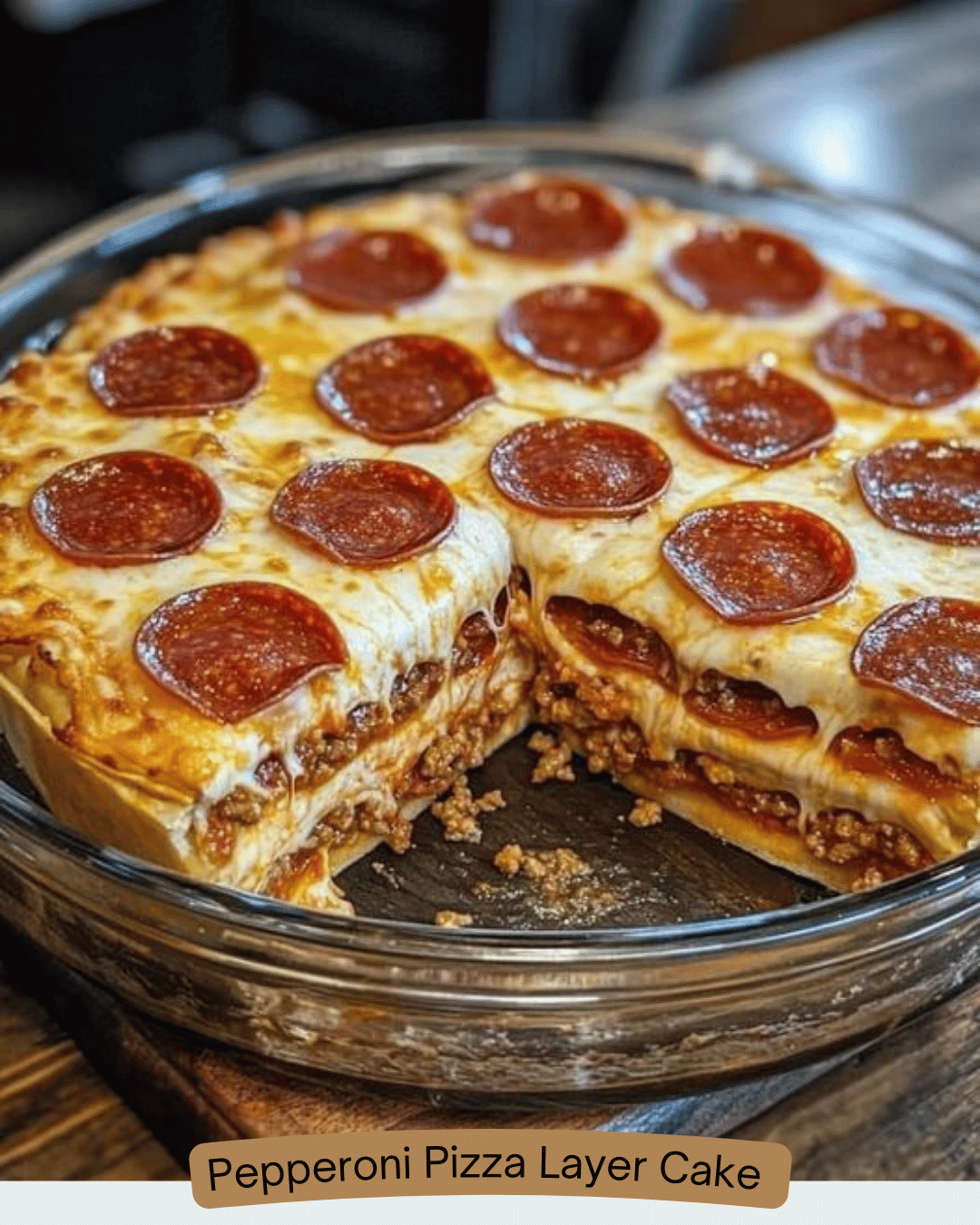 Pepperoni Pizza Layer Cake - Recipes blog